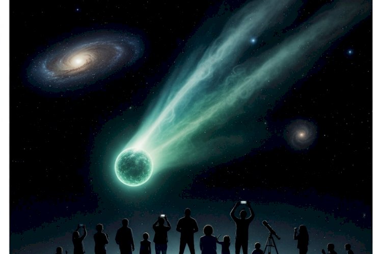 Interstellar Comet 3I/ATLAS Streaks Toward Sun: Rare Cosmic Visitor ...