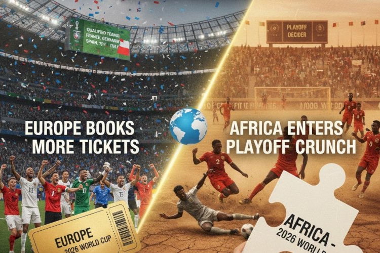Road to 2026: Drama Unfolds as Europe Books More Tickets and Africa ...